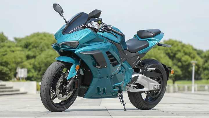 1000 Watt Electric Racing Motorcycle - Max Speed 150KM/H