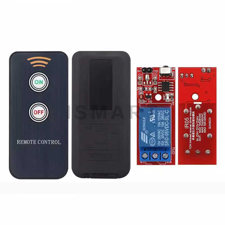 1 Channel Relay Switch DC 12V Infrared IR Remote Control Driver ...