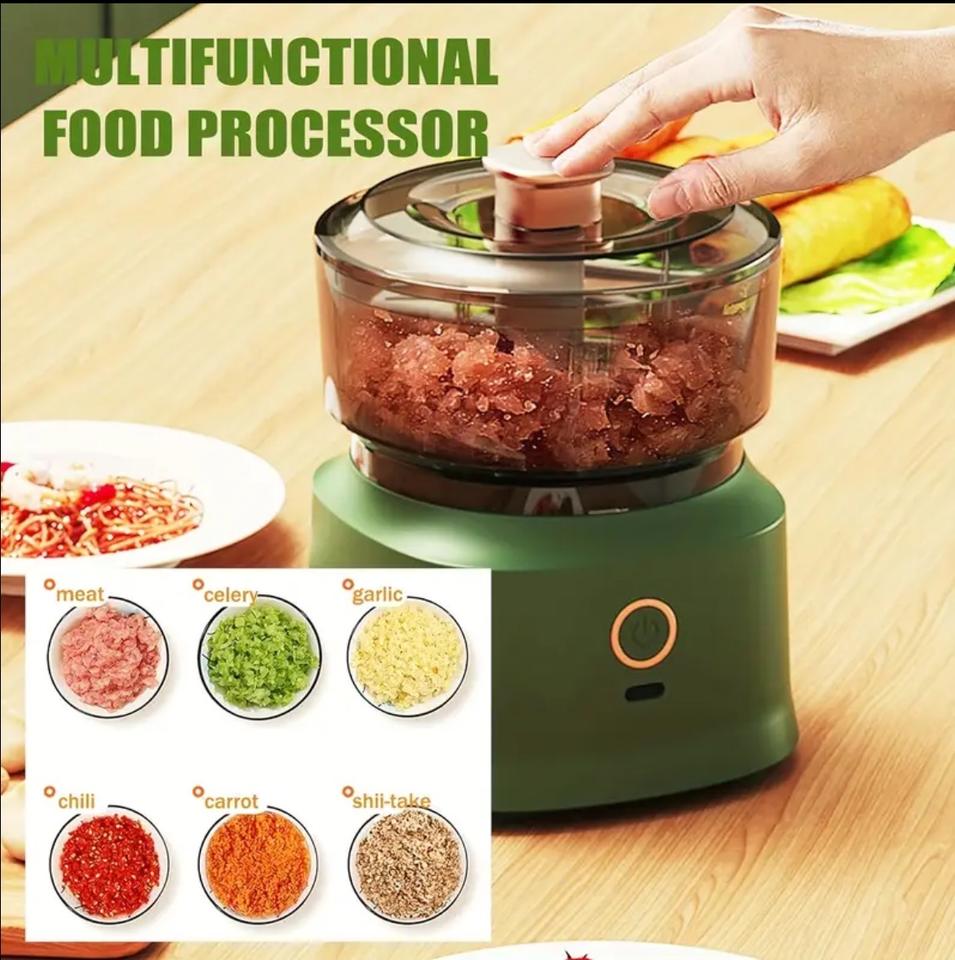 Kitchen Ingredient Processor Mixer Fruit Food Grinding Machine Portable ...