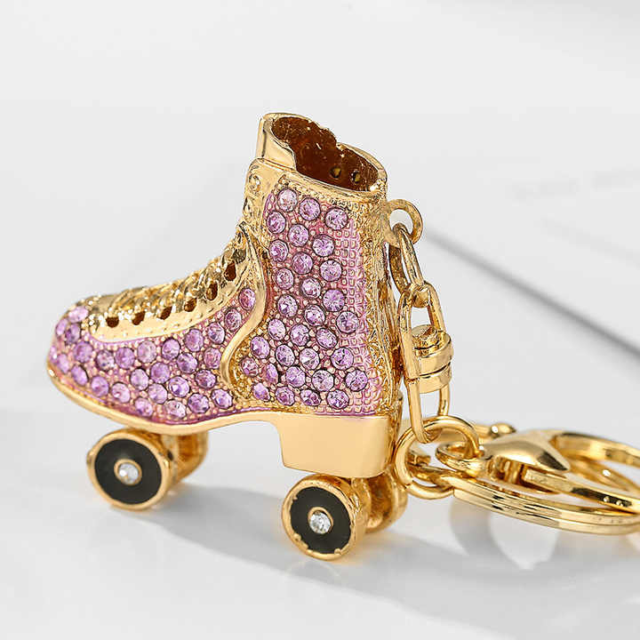 Mini Shoes Keychain - Winter Snow Sport Gift Pendant
