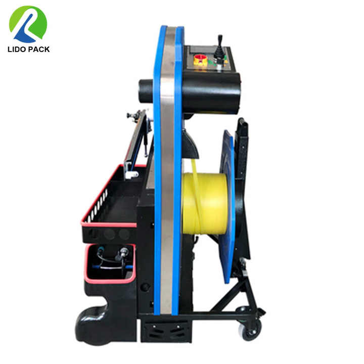 Semi-auto Pallet Portable Mobile Ergonomic Pallet Strapping System ...