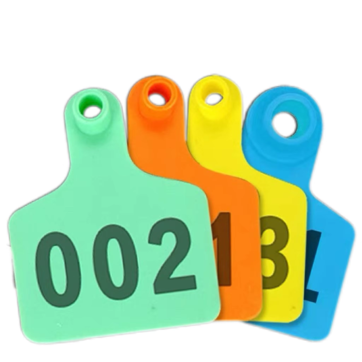Plastic Ear Tags Cattle Pig Sheep Rabbit Ear Tag Customized Marking ...