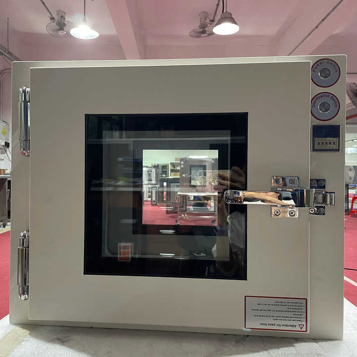 Clean Room Pass Box Sterilizer - HEPA Filtered Transfer