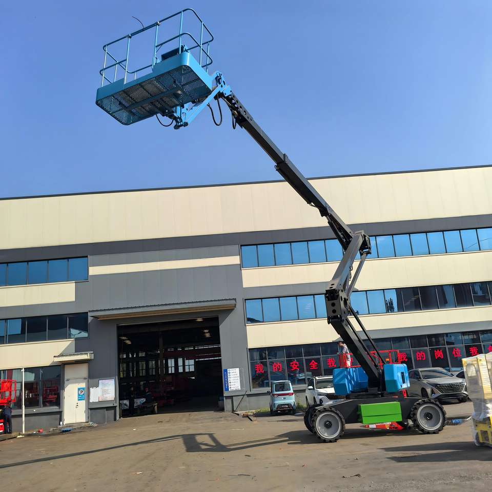Boom Lift, Articulated Manned Platform, Curved Self-propelled ...