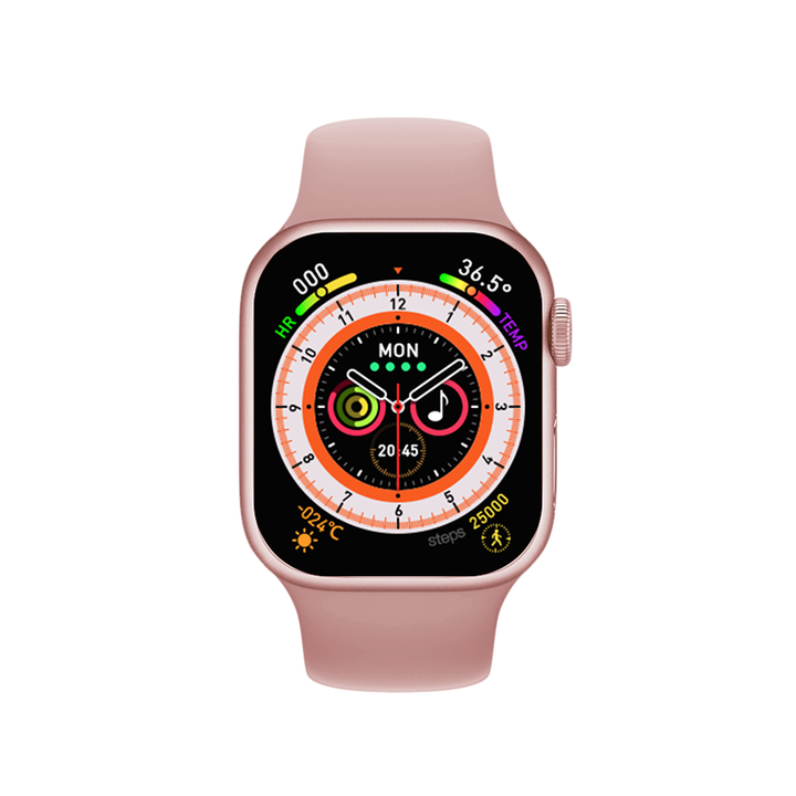 New DT99 BT Calling Smart Watch AMOLED Screen Women's Health Heart Rate Blood Pressure Monitor ...