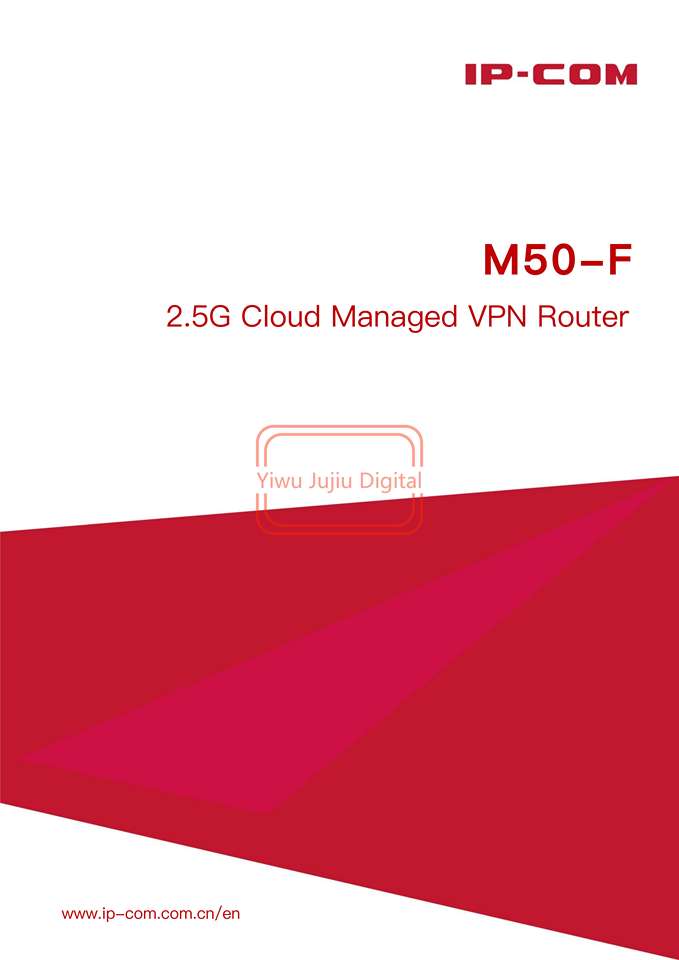 IP-COM M50-F 2.5G Cloud Managed Firewall VoIP VPN Router AP Controller ...