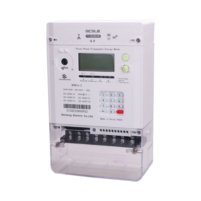 Smart Prepaid Electric Energy Meters with GPRS Module LED Futurise ...