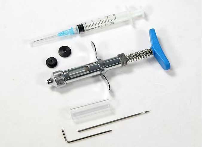Veterinary Syringe for Poultry 2ml Continuous Inoculation Safety ...