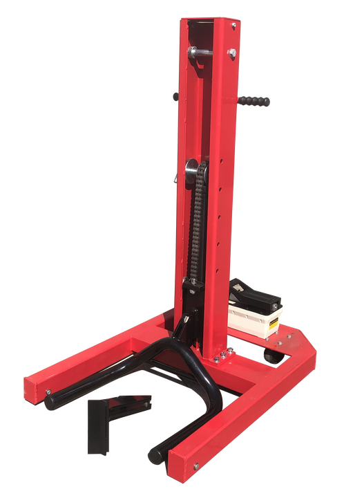 Portable Hydraulic Car Lift - 3tons Single Post Auto Lift