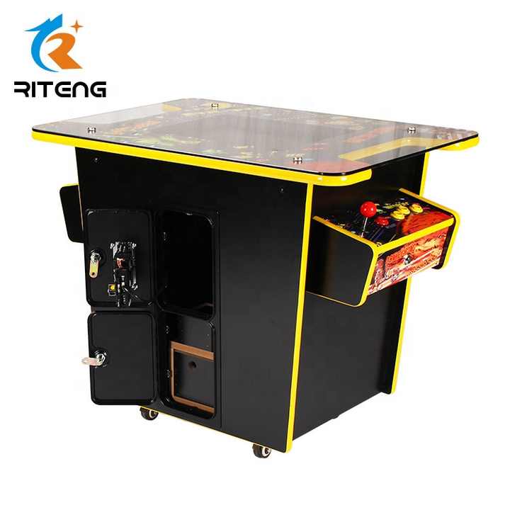 2 Player Cocktail Table Game Arcade Joystick Buttons Kit