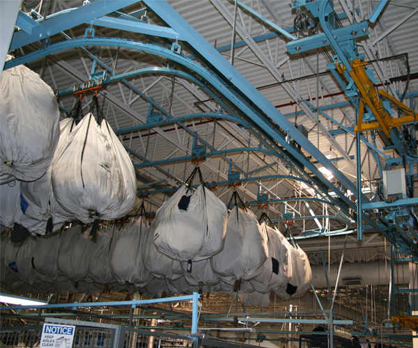 Durable Industrial Laundry Sling Bags - Customizable Color