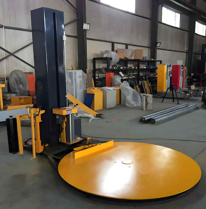 Turntable Type Pallet Stretch Film Wrapping Fully Automatic| Alibaba.com