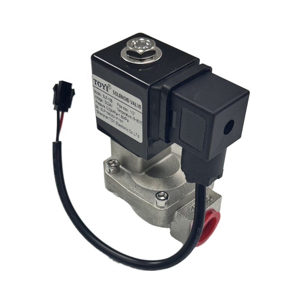 220V Electric Pilot Type Water Gas Stainless Steel Solenoid Valve 1 ...
