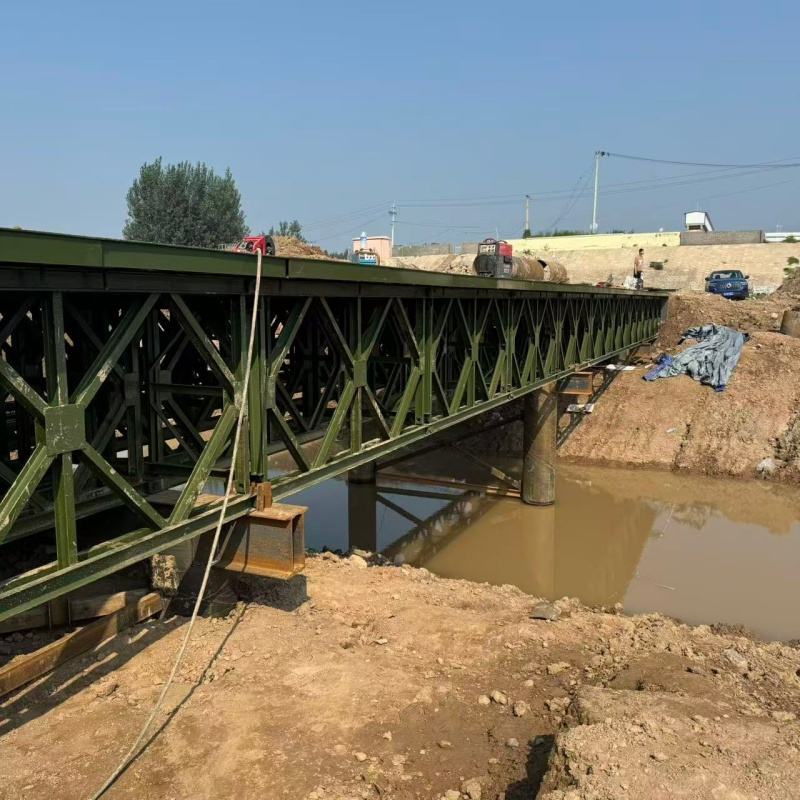 Versatile Configurable Bailey Bridge Panels Modular Prefabricated Steel ...
