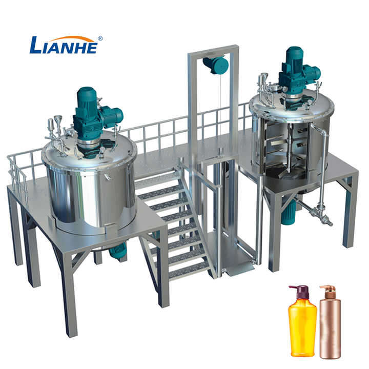 Lianhe Cosmetic Mixer Detergent Shampoo Mixer Making Machine