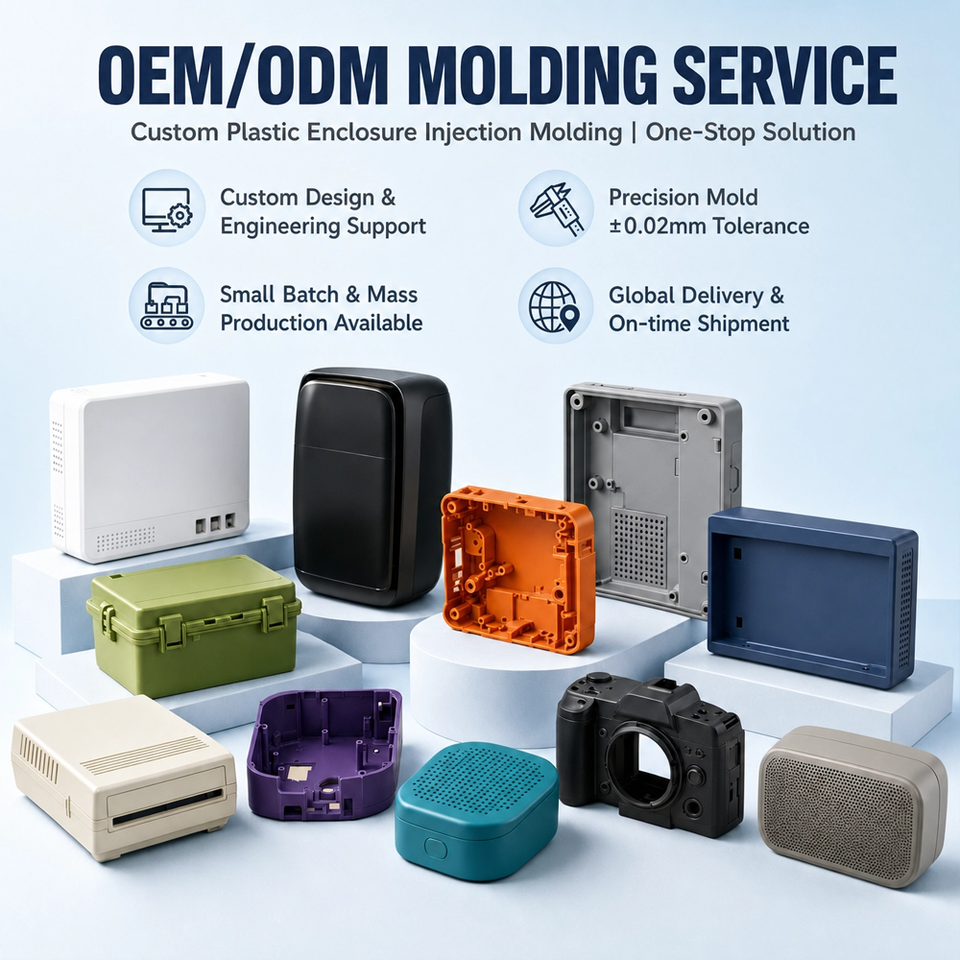 OEM Injection Molding Service Plastic Enclosures Housings Components ...