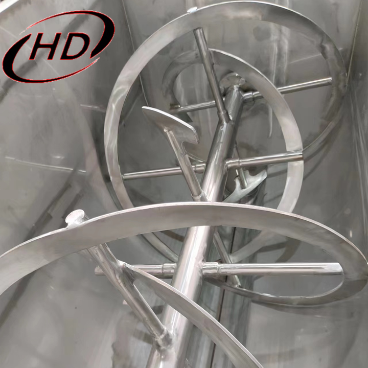 25Kg 200 Kg 500 Kg Double Ribbon Powder Mixer With Internal Blades 1Ton ...