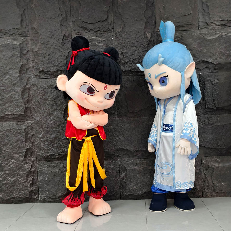 Nezha Doll Cosplay Costume - Plush Anime Expo Action Figure