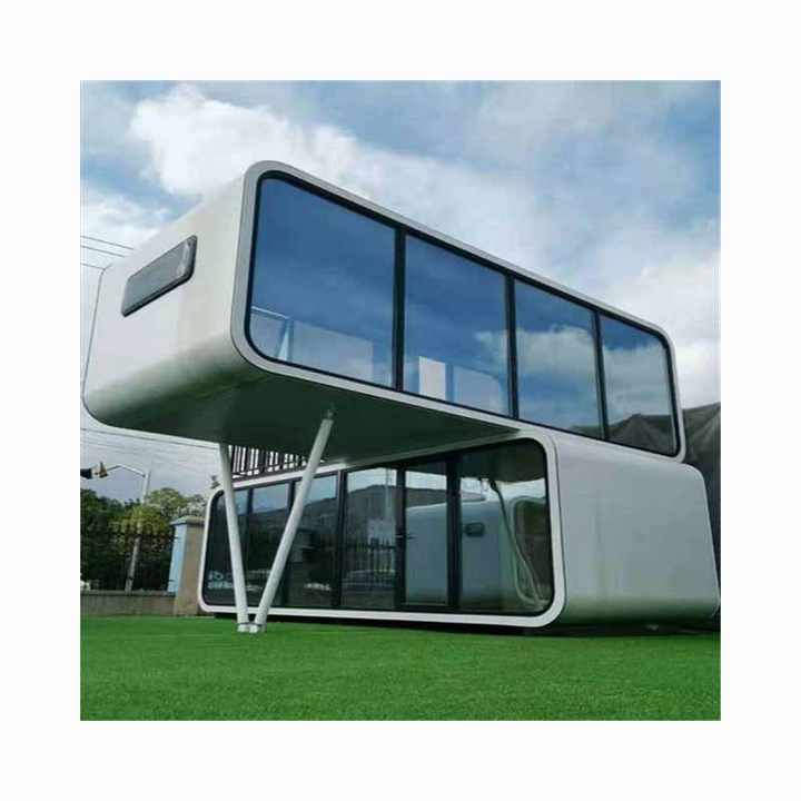 Mobile Apple Cabin Mobile Hotel Resort Steel Structure Mobile House ...