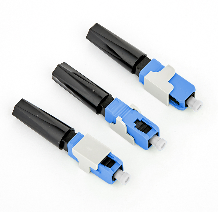 SC UPC FTTH Fiber Optic Quick Connector SC Field Assembly Fast ...