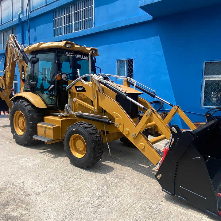 Used USA CAT 420F2 Backhoe Loader Caterpillar 420F2 430F2 416E Retroexcavadora Earth Moving ...