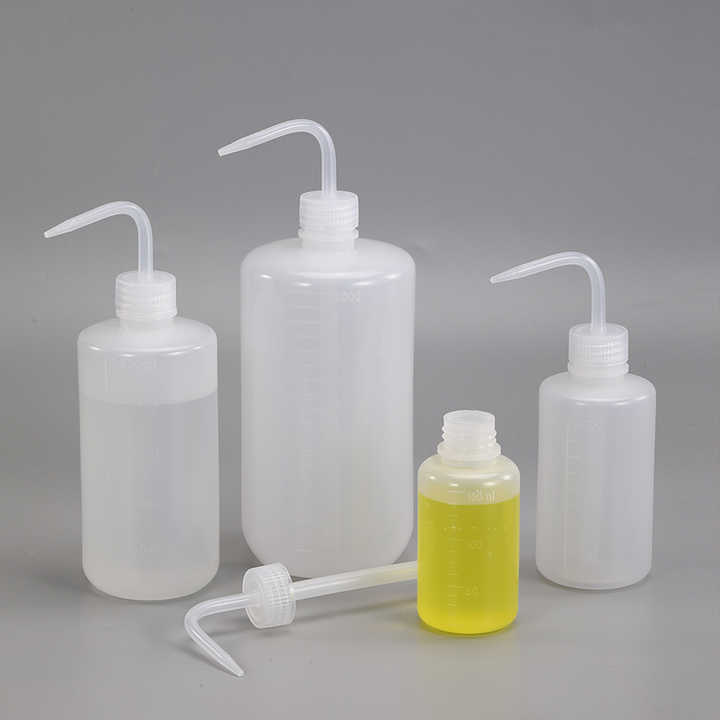 150ml 250ml 500ml 1000ml LDPE Squeeze Elbow Flushing Bottle Plastic ...