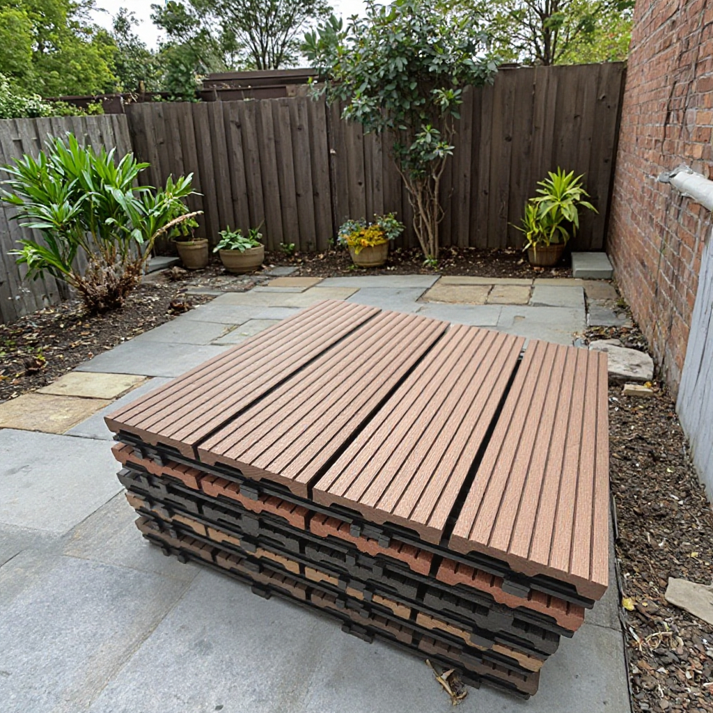 Interlocking Deck Tiles - Waterproof Eco-Friendly Outdoor