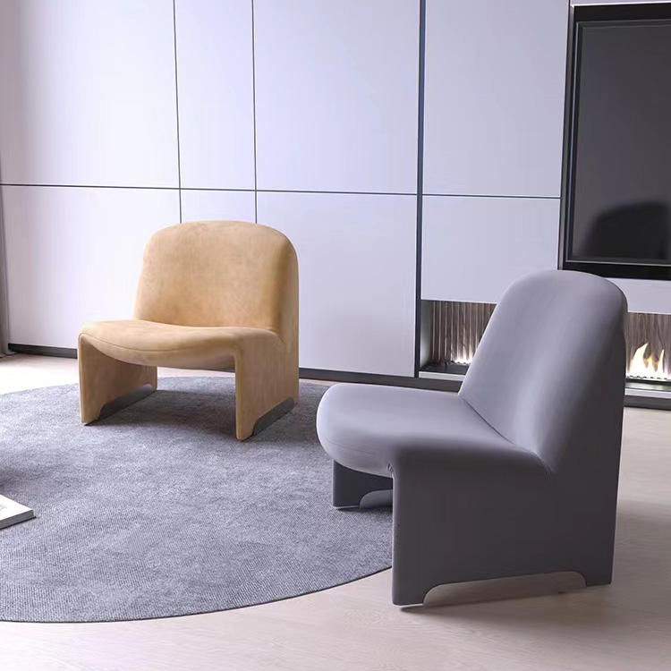 Modern Simple Single Sofa Chair Italian Creative Leisure Chair Living ...