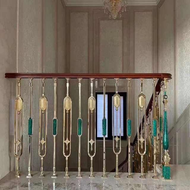 Classic Design Single Rectangle Baluster Staircase Balustrade Steel ...