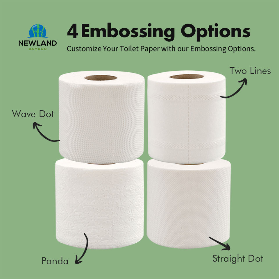 Eco-friendly Bamboo Toilet Paper - Free Samples & Certifications