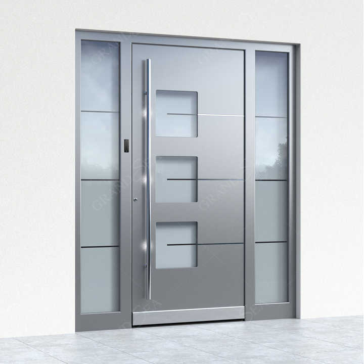 2025 Modern Luxury Stainless Steel Front Door Factory Customizable ...