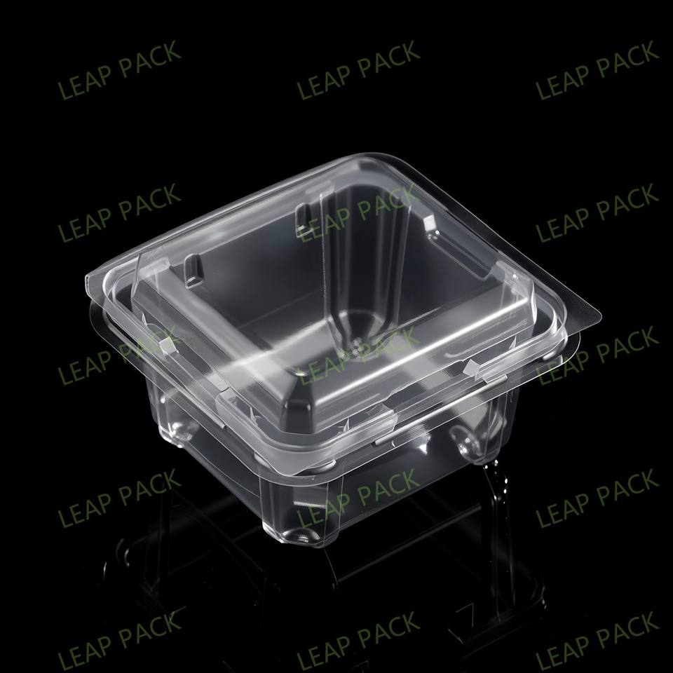 Clear Plastic Clamshell Packaging for Bakery Salad Take Container for ...
