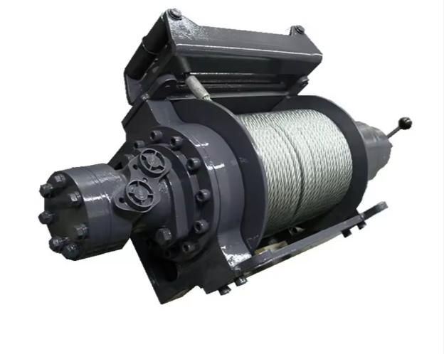 8 Ton Steel Hydraulic Winch for Boat Cranes & Tow Trucks-Customized 3m ...