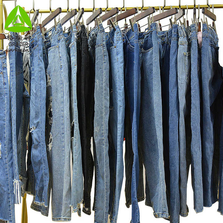 Shop Used Jeans at Competitive Prices - Thrift Store Clothing