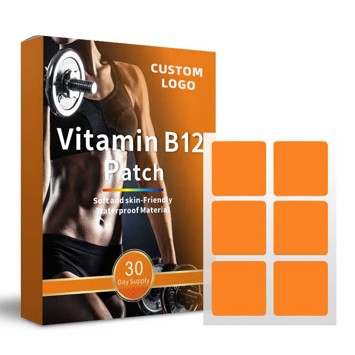 Self-Adhesive Transdermal Vitamin B Supplement Patch Local Support Bandage for Vitamins Local ...