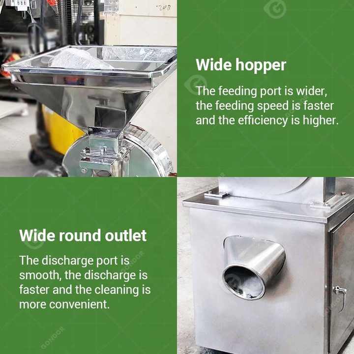 Commercial Sugar Salt Crusher - Efficient Chilli Powder Grinder