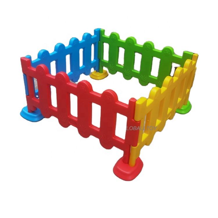 Safe & Fun Plastic Fence for Kids - Eco-Friendly Play Area
