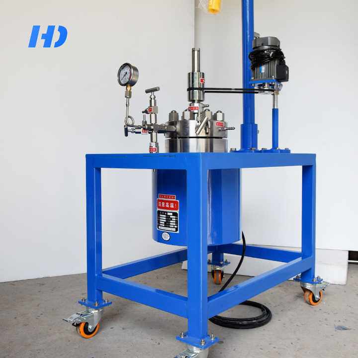 High Pressure Reactor Vessel with Safety Valve and Relief Device for ...