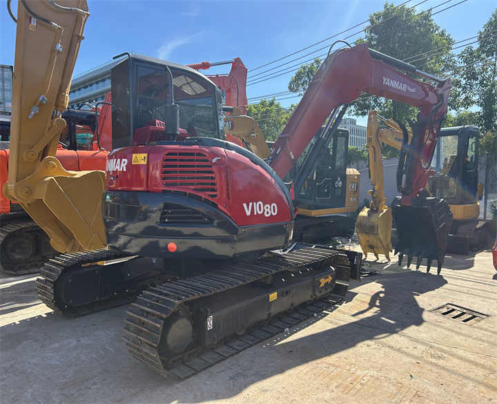 Japan Brand 8 Tons YANMAR Vio 80 Mini Used Excavator Yanmar Vio 80 ...