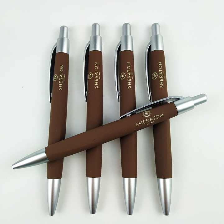 Promotional Hotel Pen Rubber Plastic Sheraton W Hotels Stylus Pen