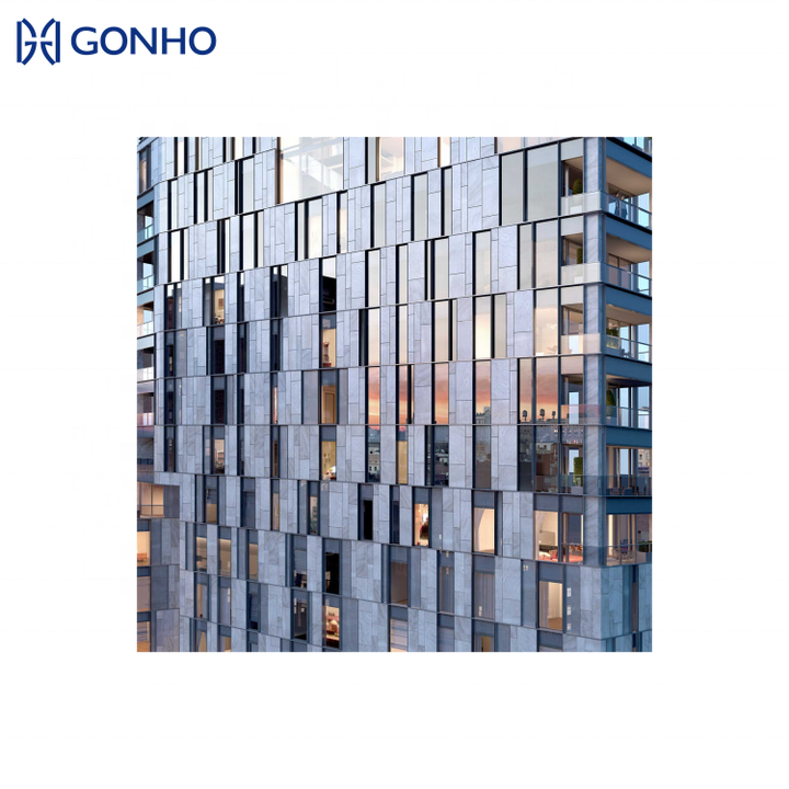 Outdoor Building Glass Curtain Wall System Removable Hanging System ...