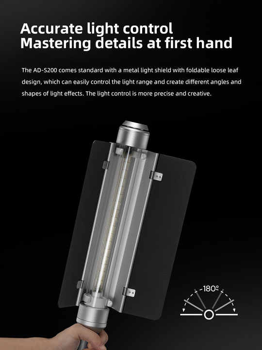 Godox AD-S200 Stick Flash Head for AD200 Pro AD200 Flash Strobe for ...