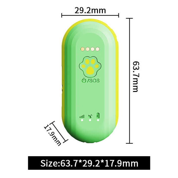 Real-Time 4G GPS Tracker with SOS Button Two-Way Speaker 1-Year Support ...