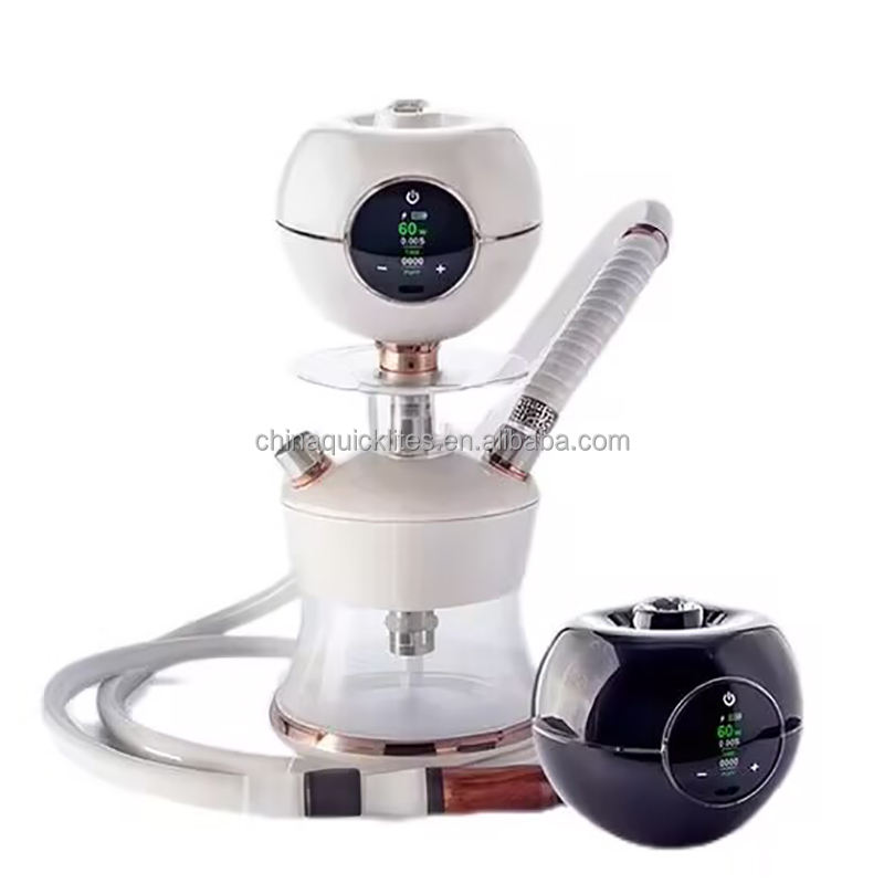 6000mah Battery Power - Easy Use Electronic Shisha Hookah Head