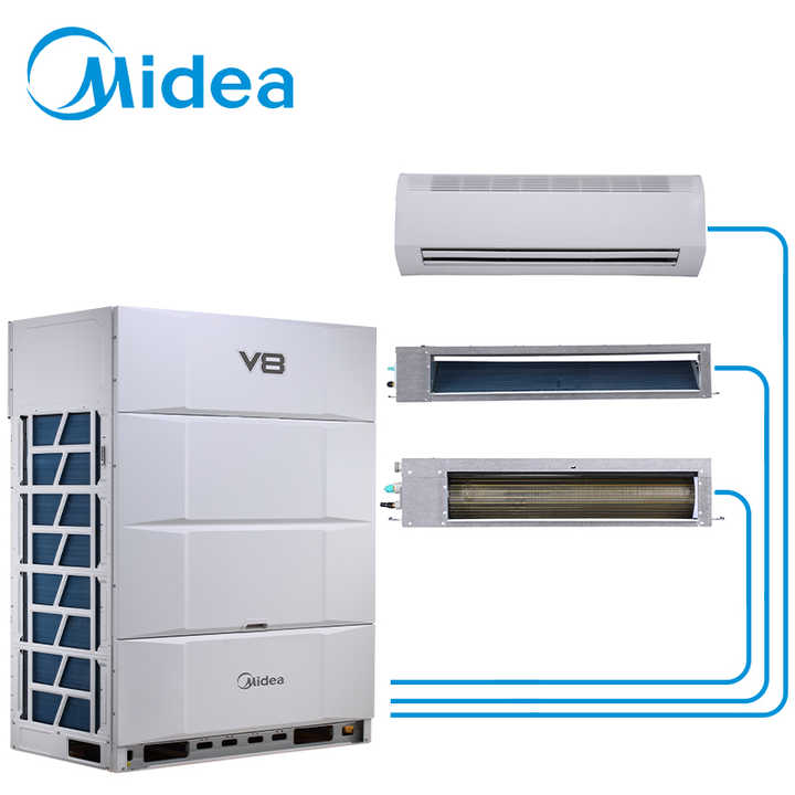 Midea Hvac System Smart Air Conditioner 230000btu Condensing Unit with ...