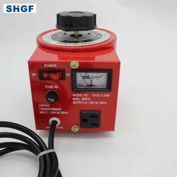 SHGF Variable Transformer - 1KVA to 10KVA Variac Regulator