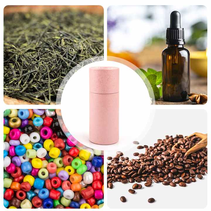 Biodegradable Custom Food Grade Cardboard Cylinder Eco Tea/capsule ...