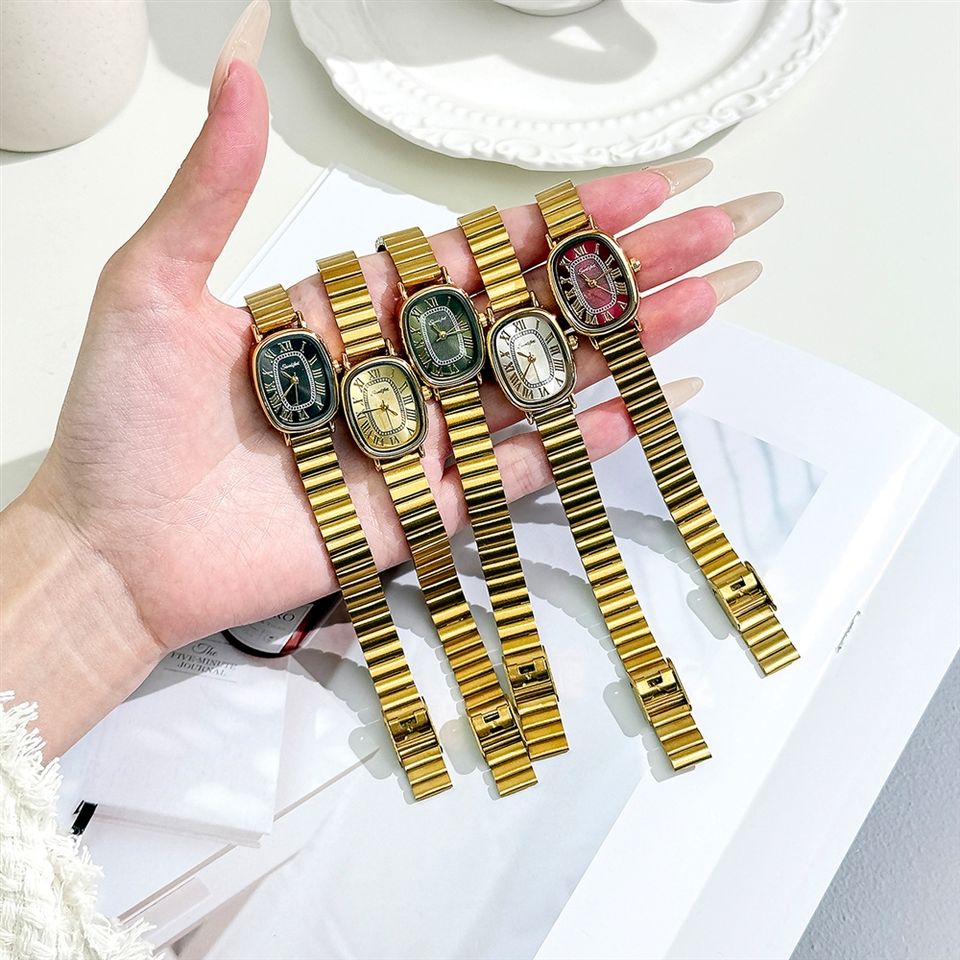 Vintage Quartz Watch Sunlifex Cross Border Explosive Oval Band Women's ...