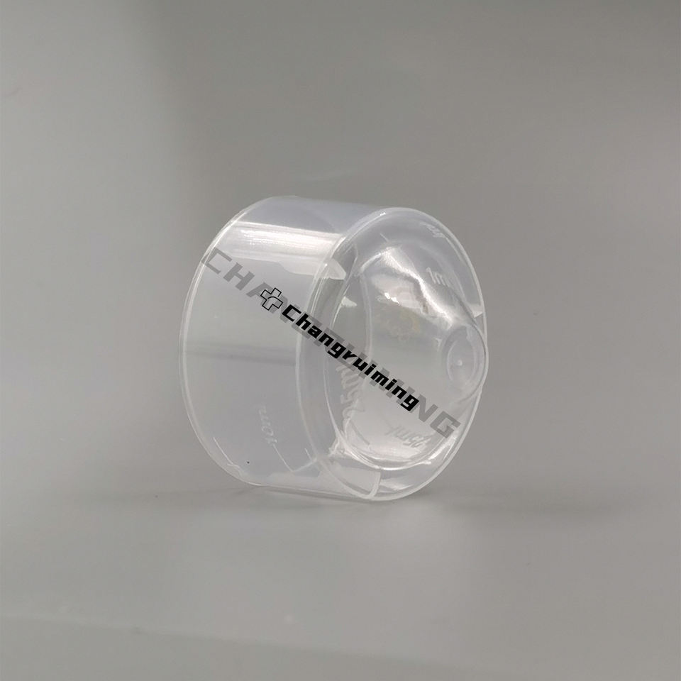 Shop Our Stock of Transparent ML Dosage Caps - Ready to Ship