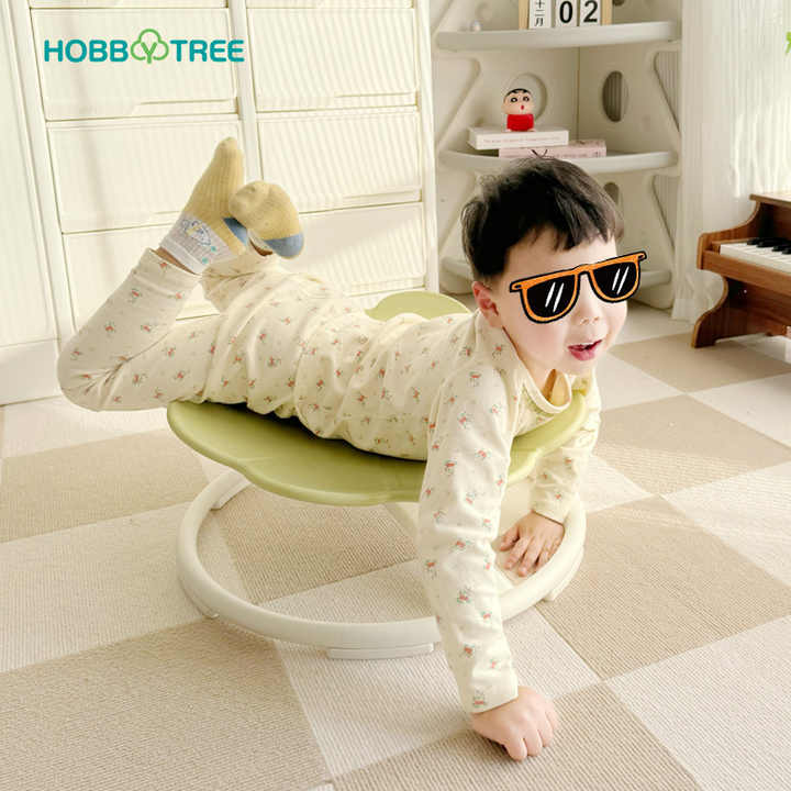 Sensory Training Rotating Chair With Autism Kids Body Coordination ...